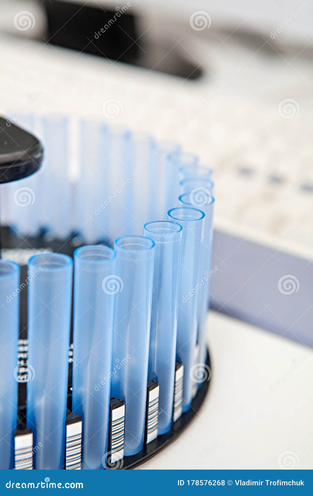 Laboratory Device, Centrifuge Cassette for Blood Analysis Stock Photo ...