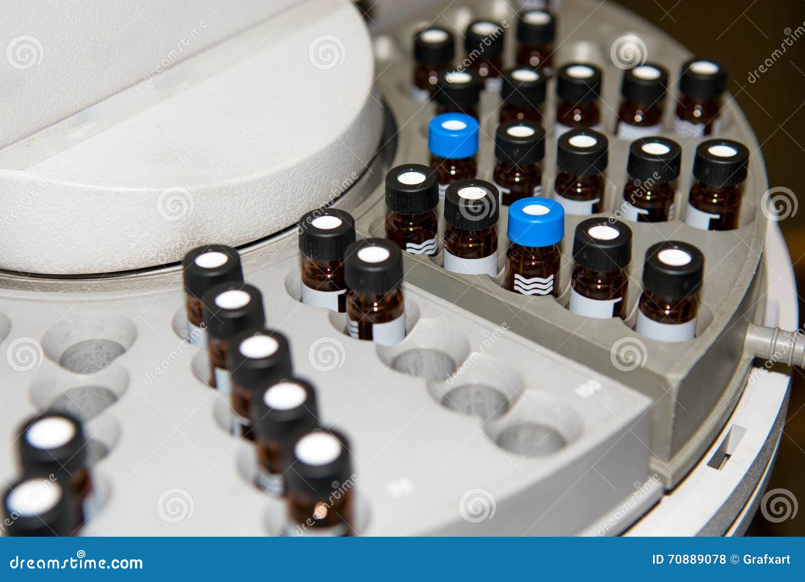 Centrifuge with Sample Vials in Laboratory Stock Photo - Image of ...