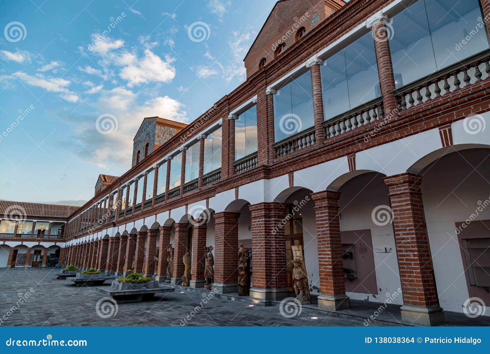 Centro Cultural Del EL Cuartel Imagen de archivo editorial - Imagen de ...