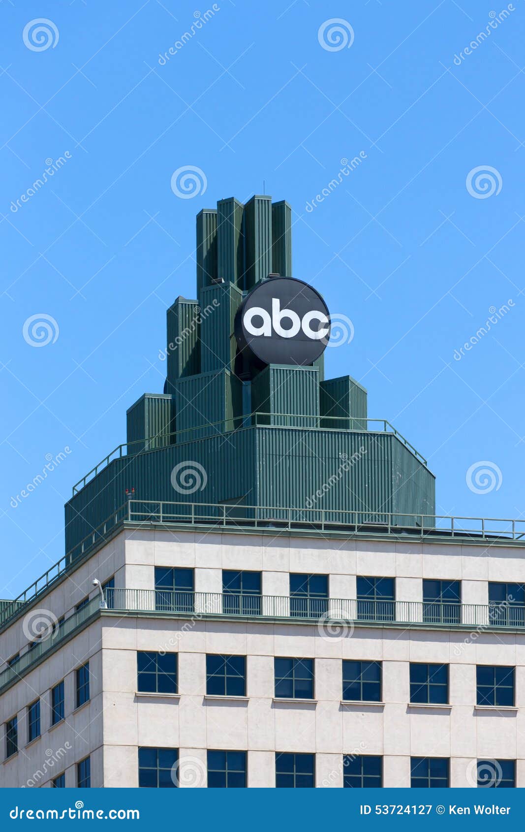 Centro Da Televisão De ABC Em Los Angeles Fotografia Editorial - Imagem ...