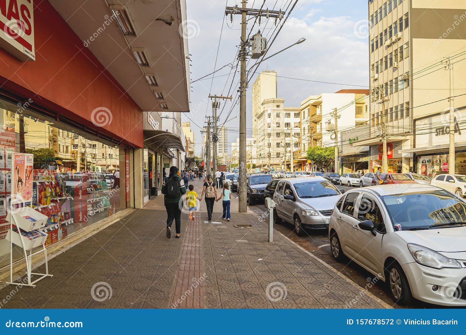Centro De Campo Grande MS Brasil Fotografía editorial - Imagen de ...
