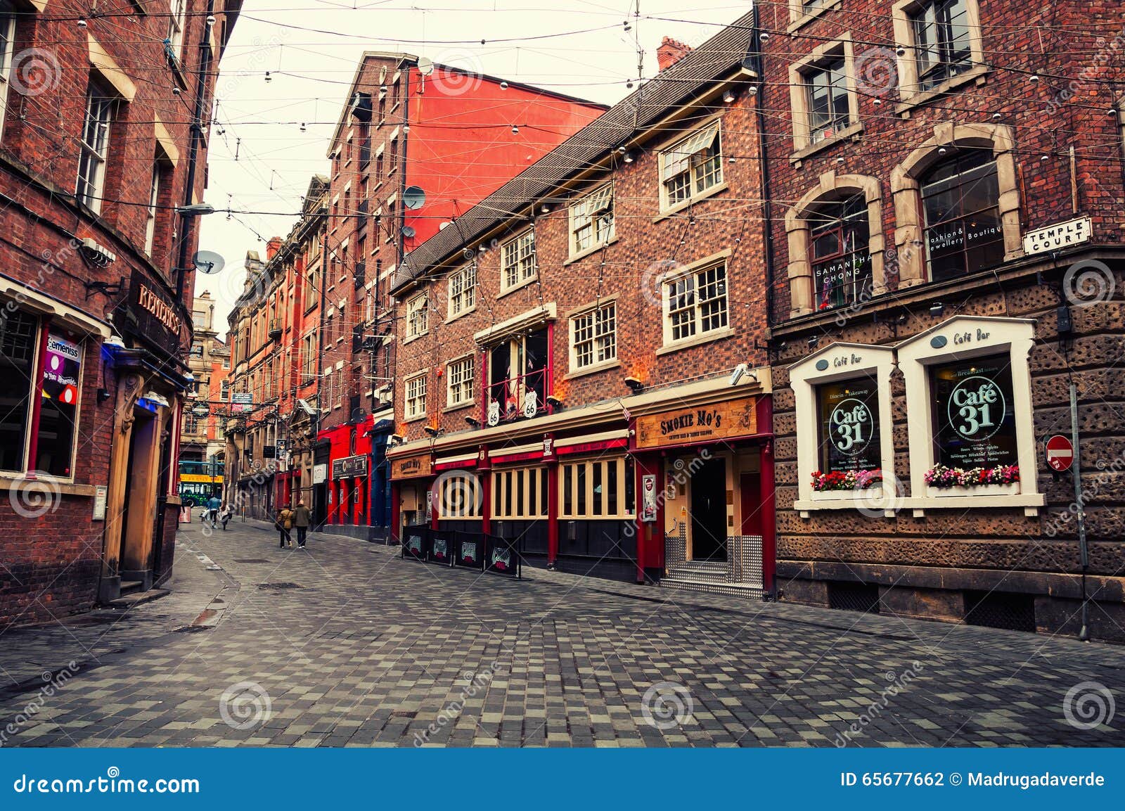 Centro De Ciudad De Liverpool, Reino Unido Fotografía editorial ...