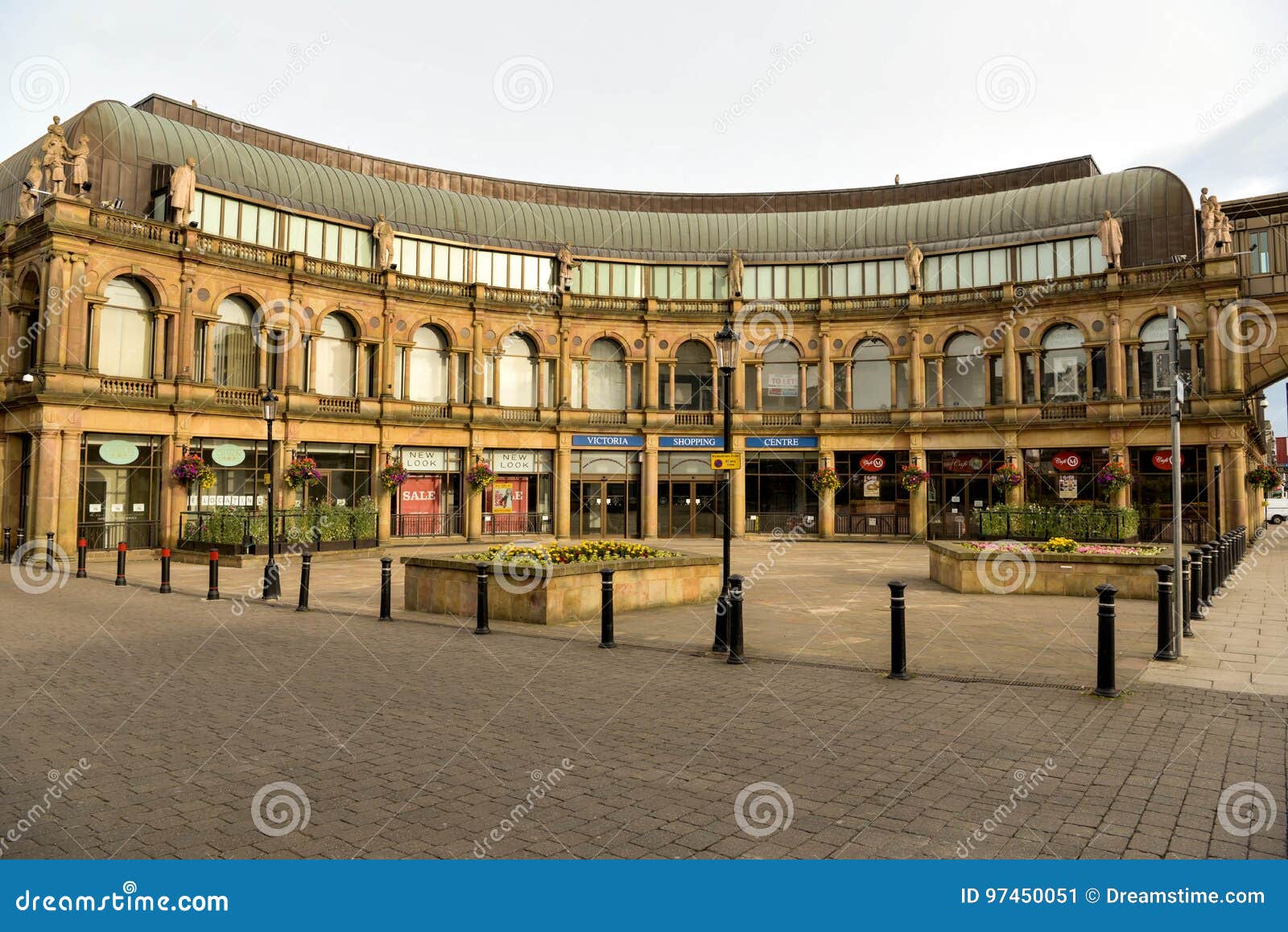 Centro De Compra De Victoria Harrogate Agosto De 2017 Foto Editorial ...