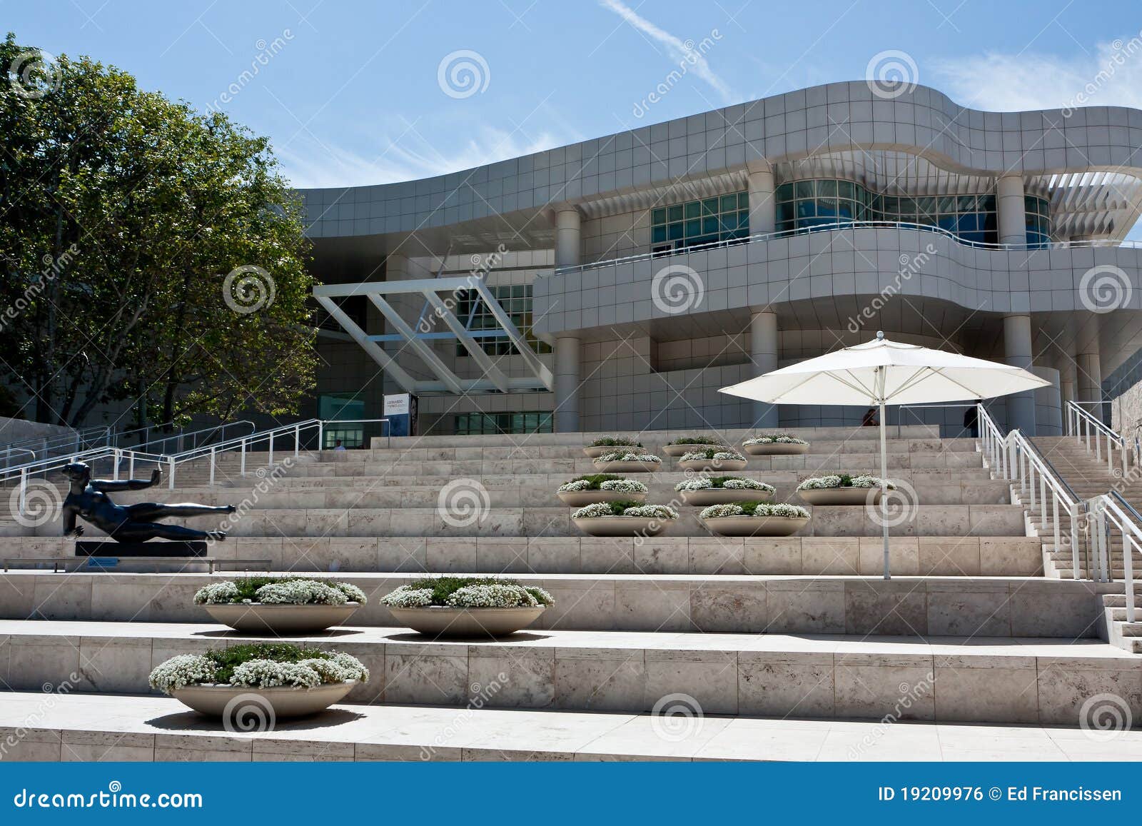 Centro de Getty foto editorial. Imagen de gentileza, edificio - 19209976