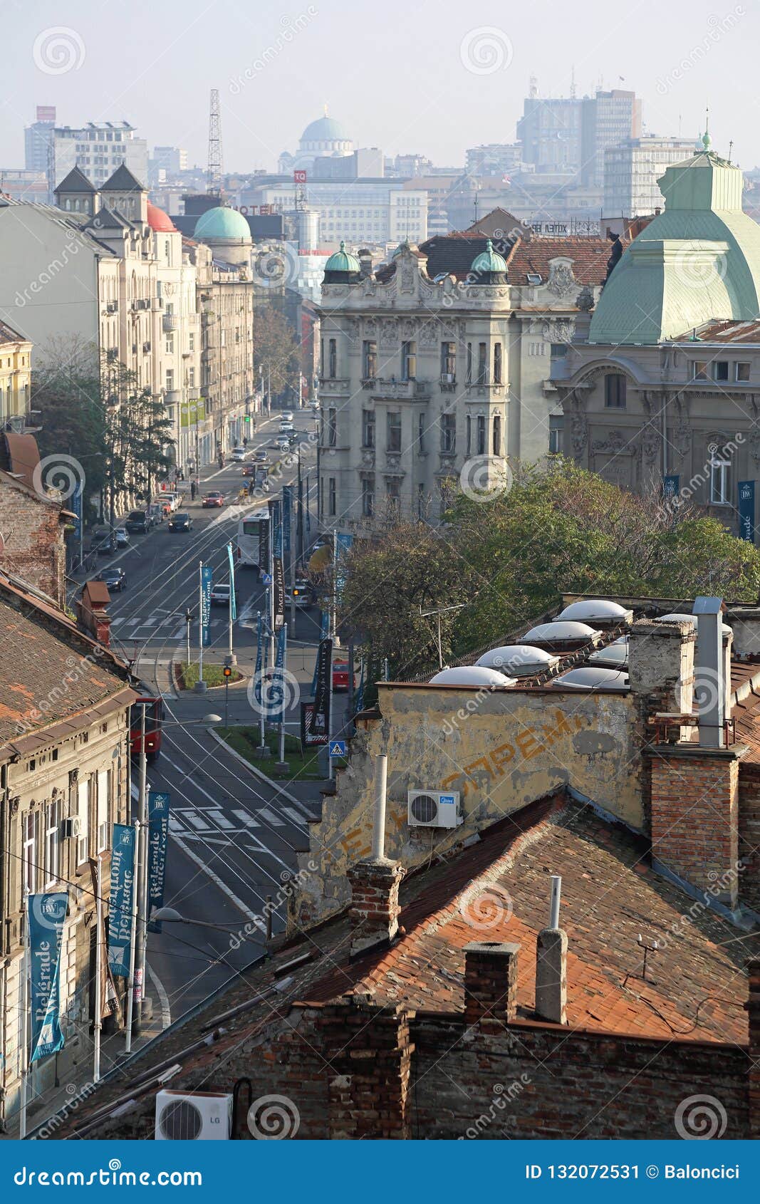 Centro De La Ciudad Savamala De Belgrado Foto editorial - Imagen de ...