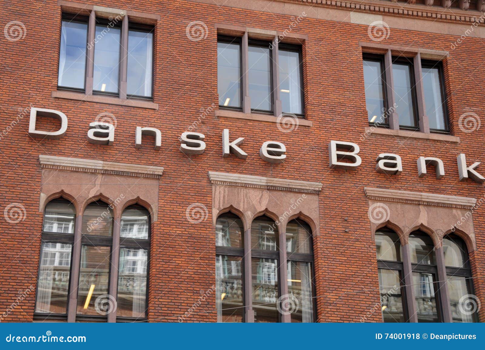 Centro De Las Finanzas De Los Bancos De Danske Foto de archivo ...