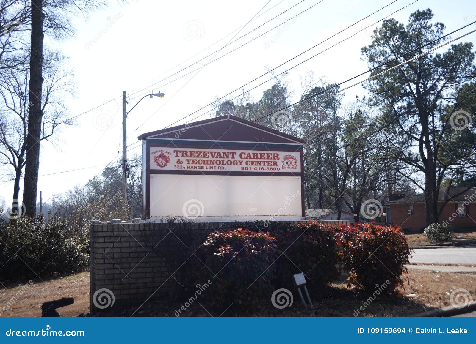 Centro De Tecnología De Trezevant, Memphis, TN Imagen de archivo ...