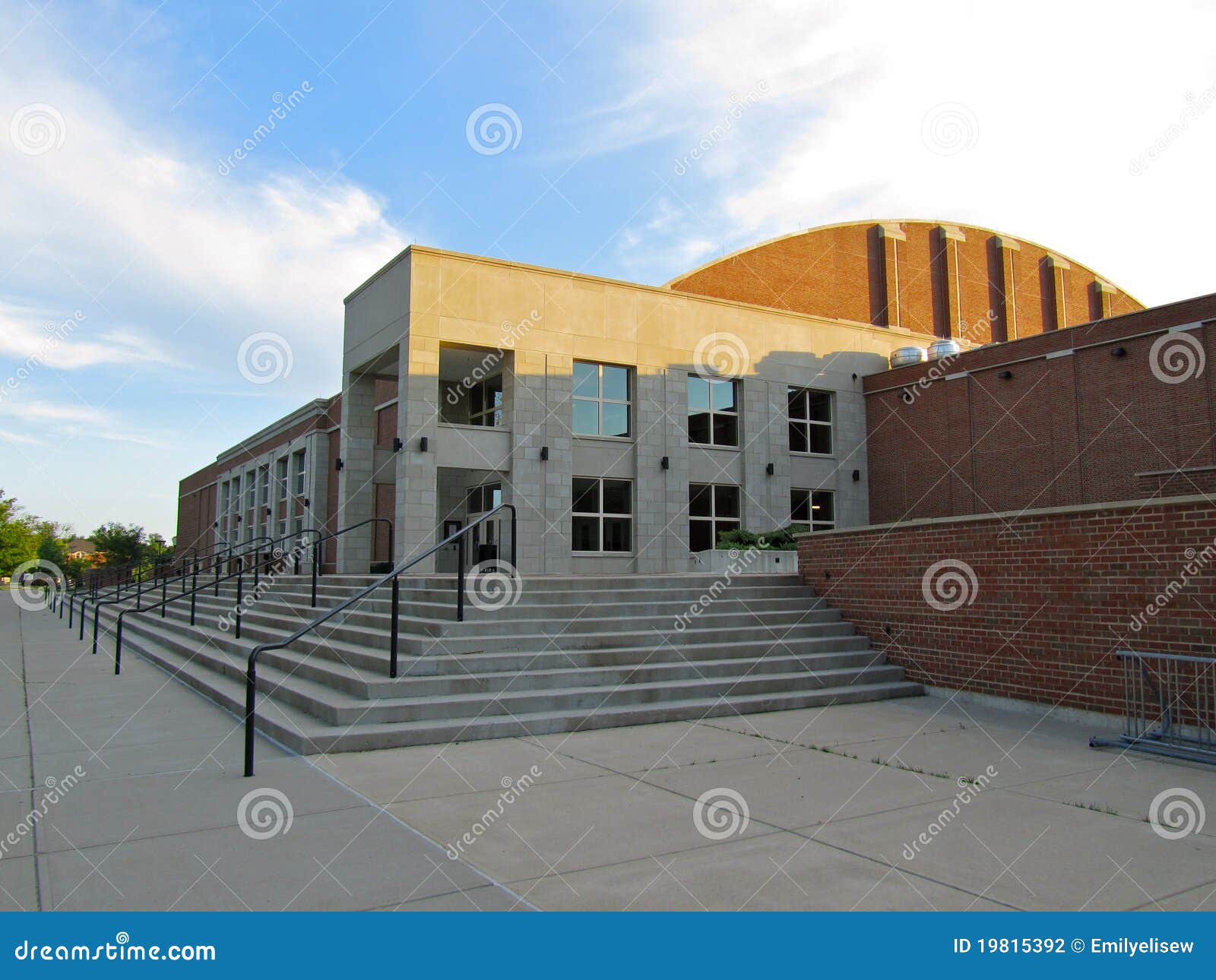 Centro do gelo de Goggin foto de stock. Imagem de equipe - 19815392