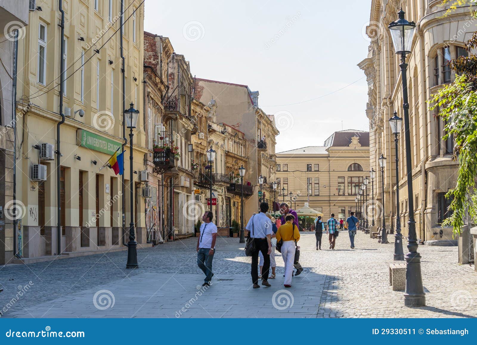 Centro Histórico De Bucarest, Rumania Foto editorial - Imagen de lugar ...