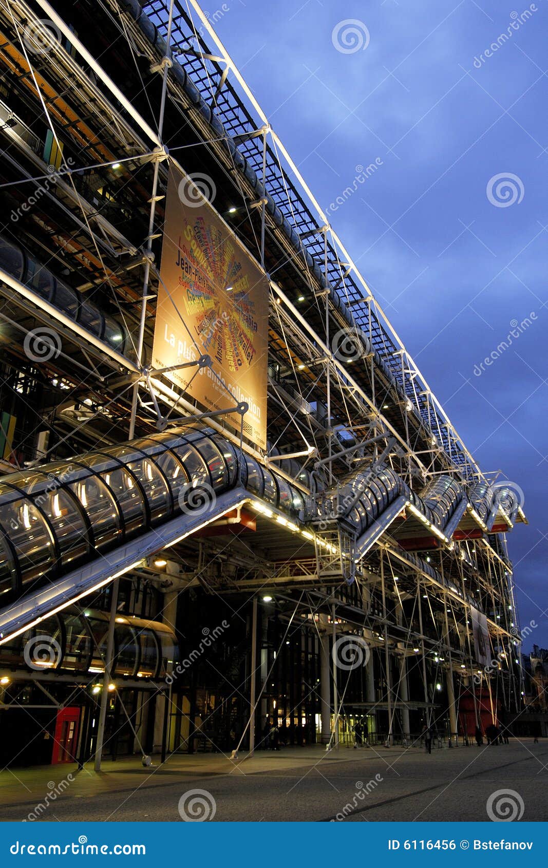 Centro Parigi Francia Di Georges Pompidou Fotografia Editoriale ...