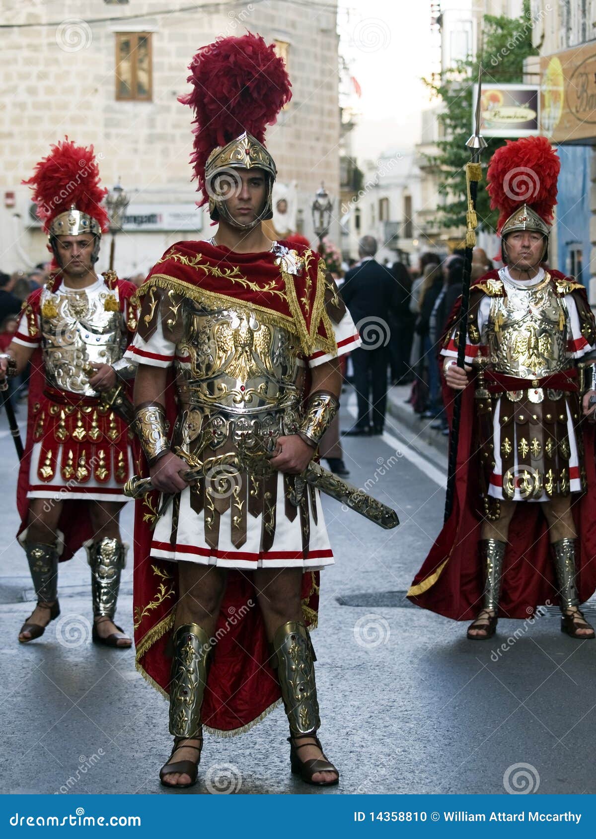 Centurión imagen editorial. Imagen de armadura, malta - 14358810