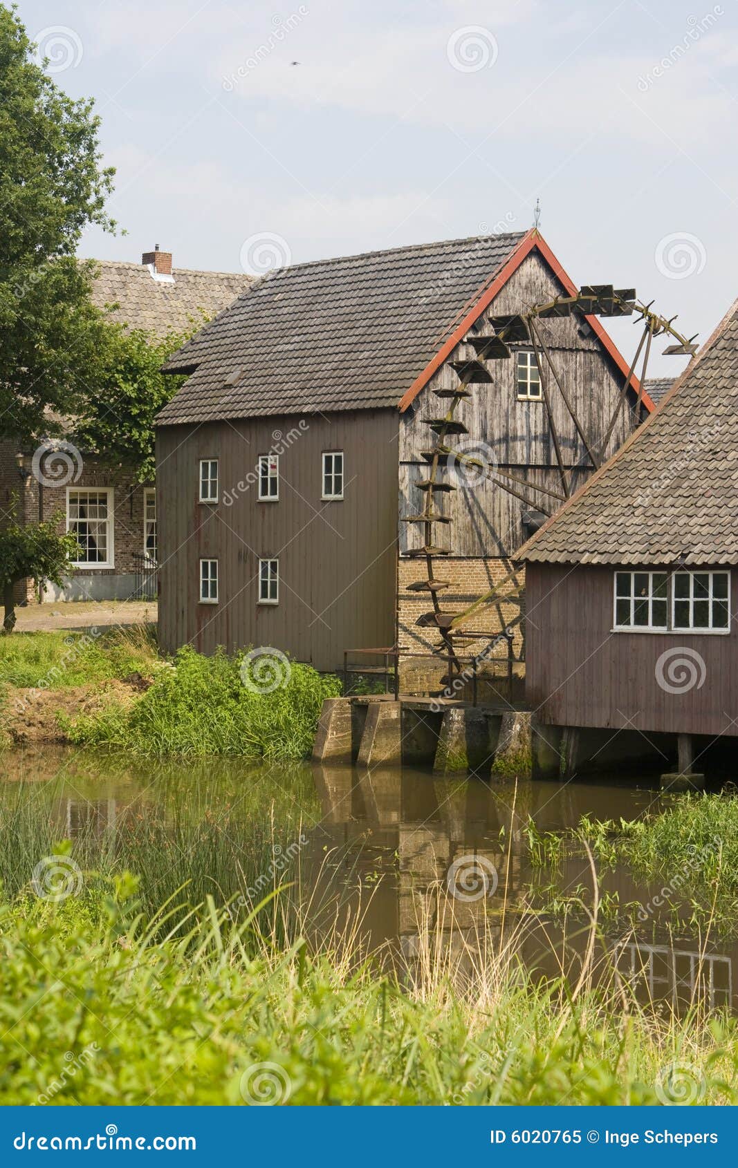 Centuries Old Watermill stock image. Image of watermill - 6020765
