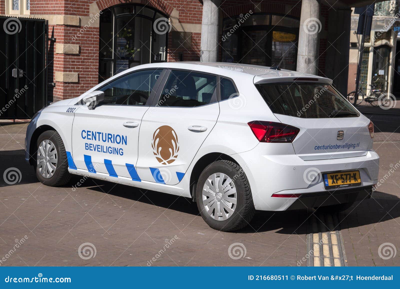 Centurion Beveiliging Car at Amsterdam the Netherlands 25-3-2020 ...