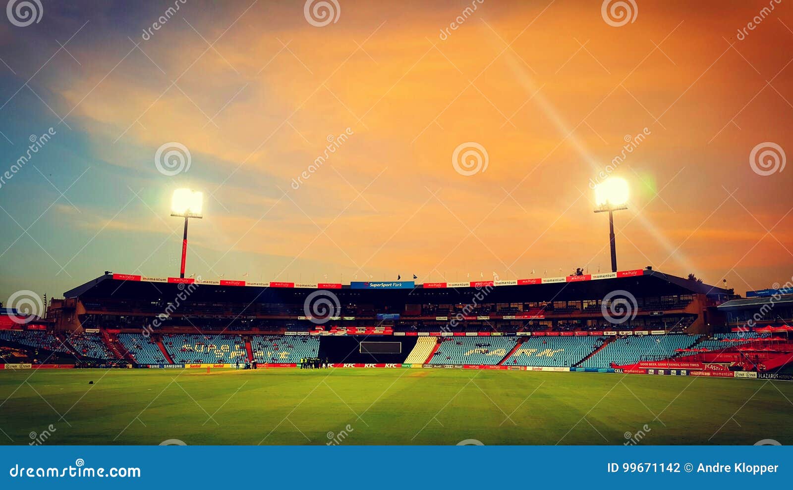 Centurion cricket stadium editorial photography. Image of centurion ...
