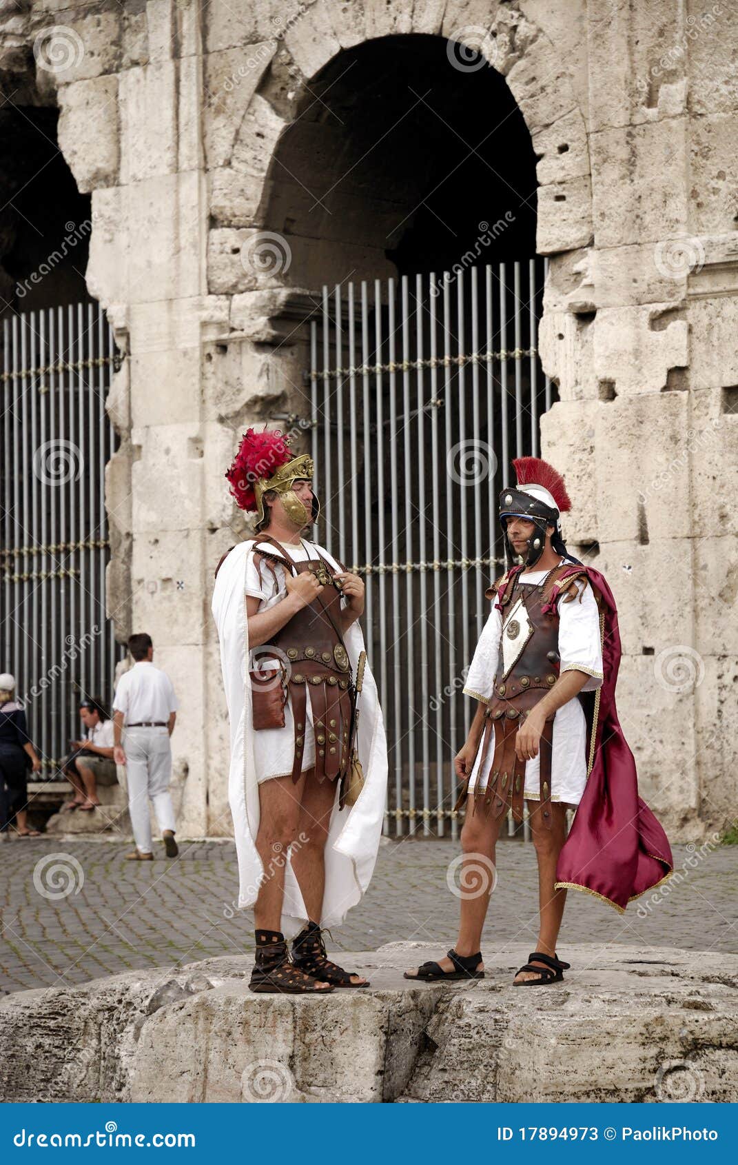 Centurions at the Coliseum,Rome,Italy Editorial Stock Photo - Image of ...
