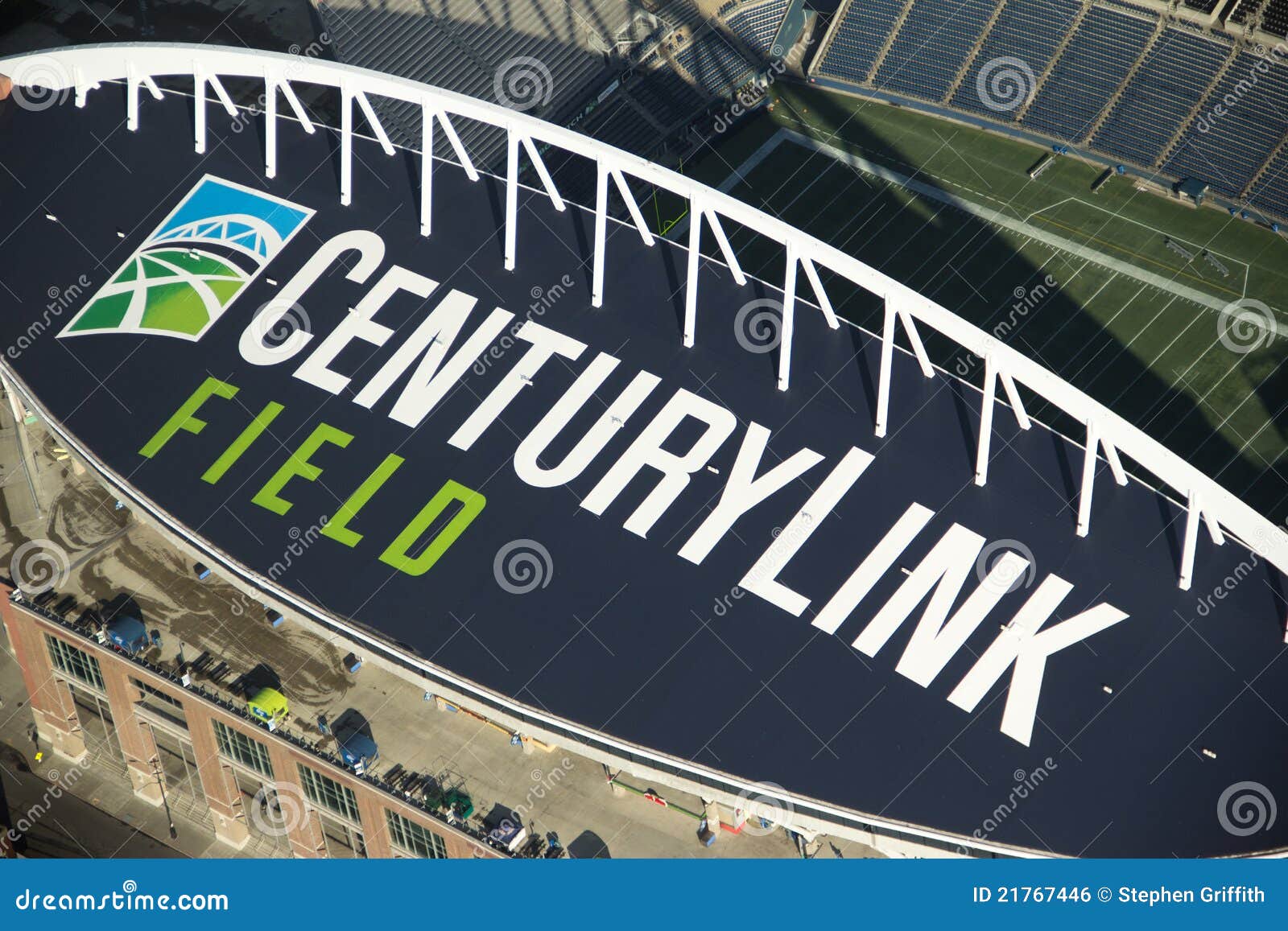 Century Link Field - Aerial Editorial Photo - Image of pitch, sport ...