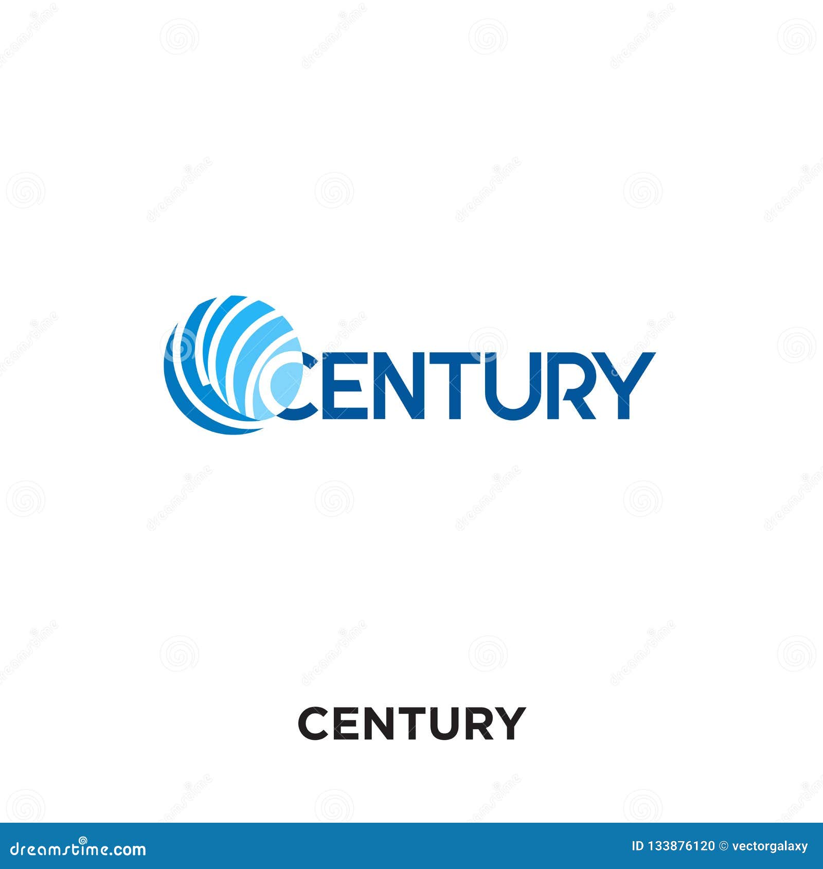 Century Logo Isolated on White Background for Your Web, Mobile a Stock ...