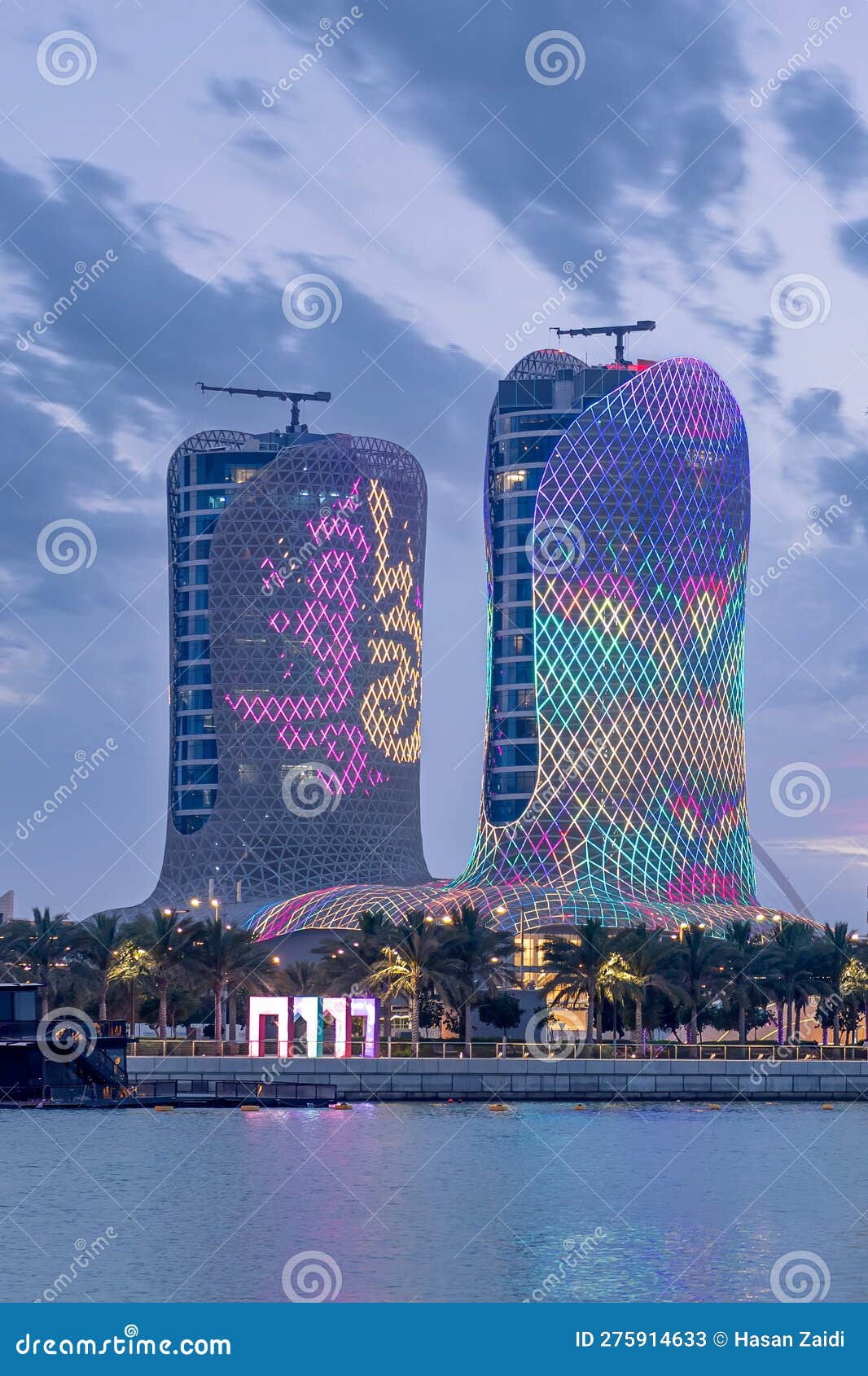 Century Marina Hotel View from Lusail Corniche Editorial Stock Photo ...
