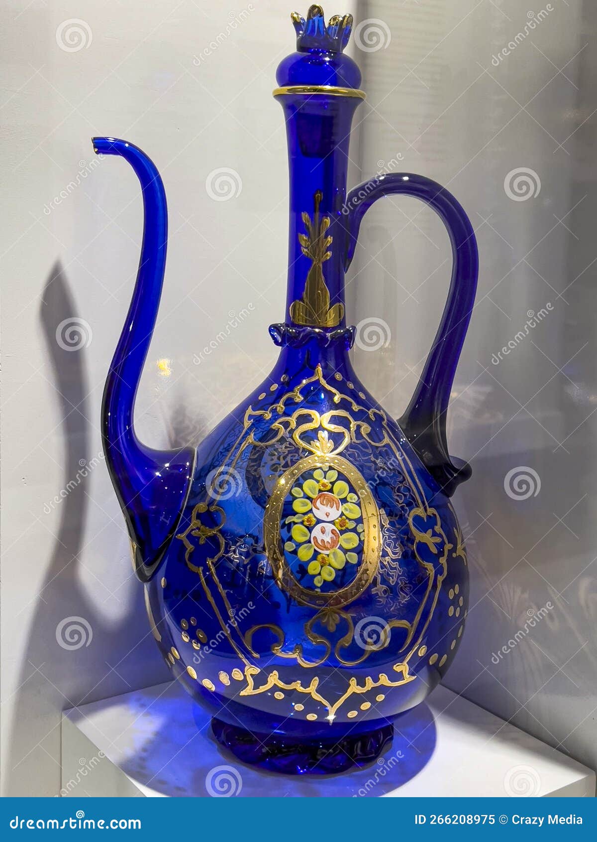 Century Old and Very High Quality, Blue Colored and Patterned Antique ...