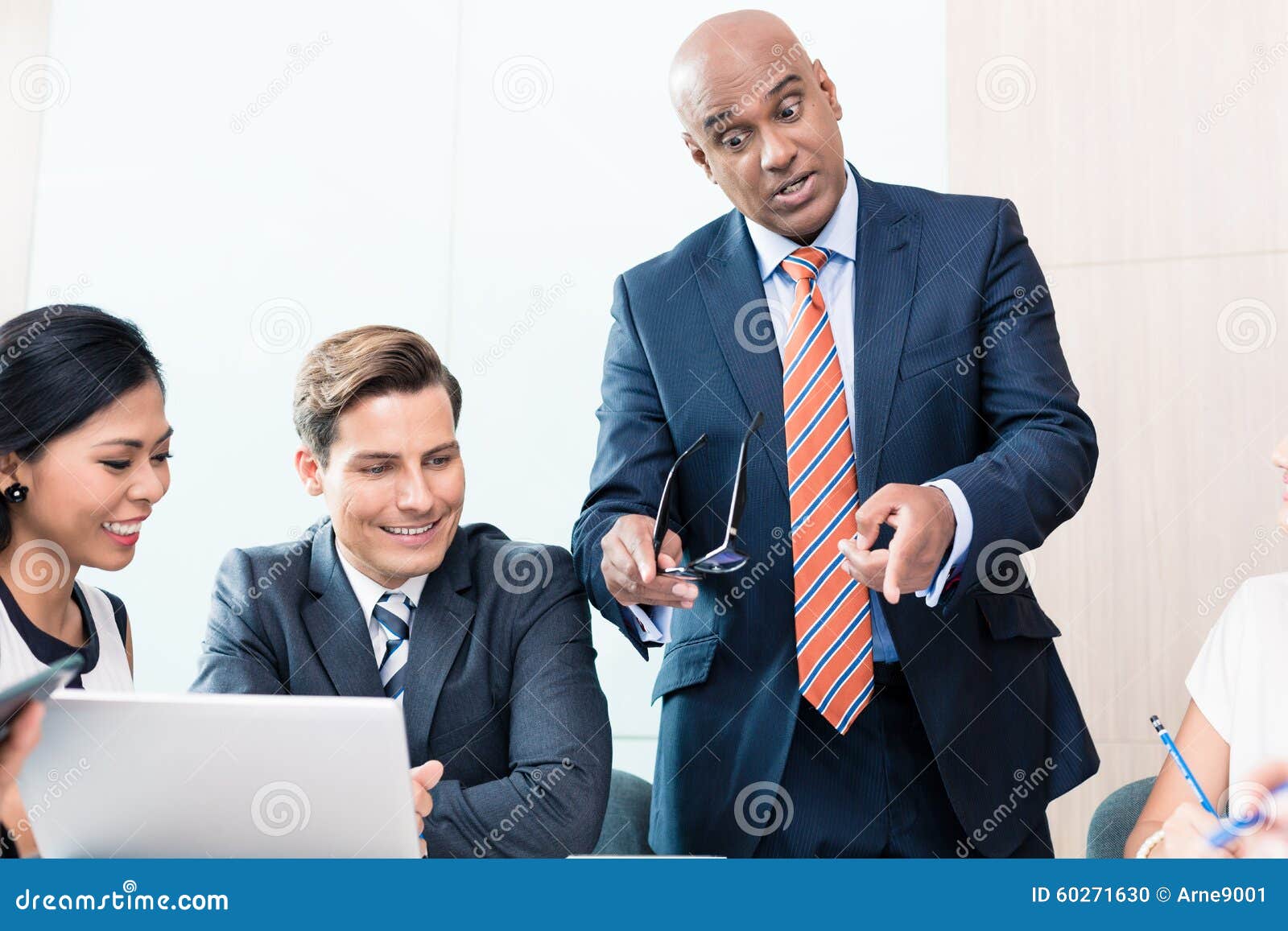CEO Explaining His Vision in Business Meeting Stock Photo - Image of ...