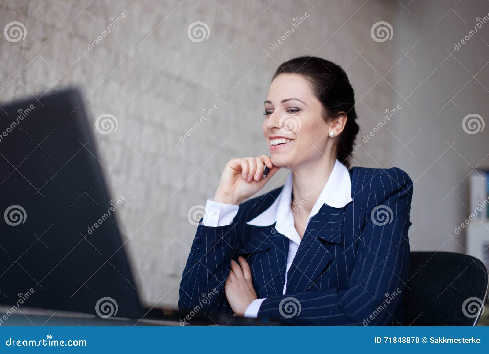 Ceo laugh indoor in office stock photo. Image of suit - 71848870