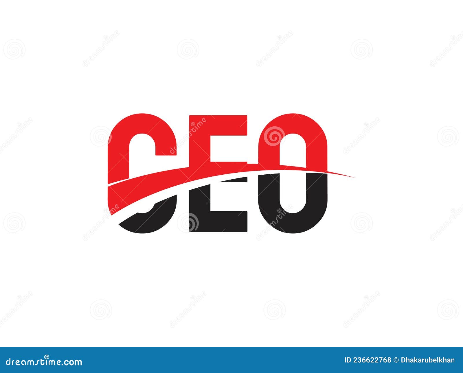 CEO Letter Initial Logo Design Vector Illustration Stock Vector ...