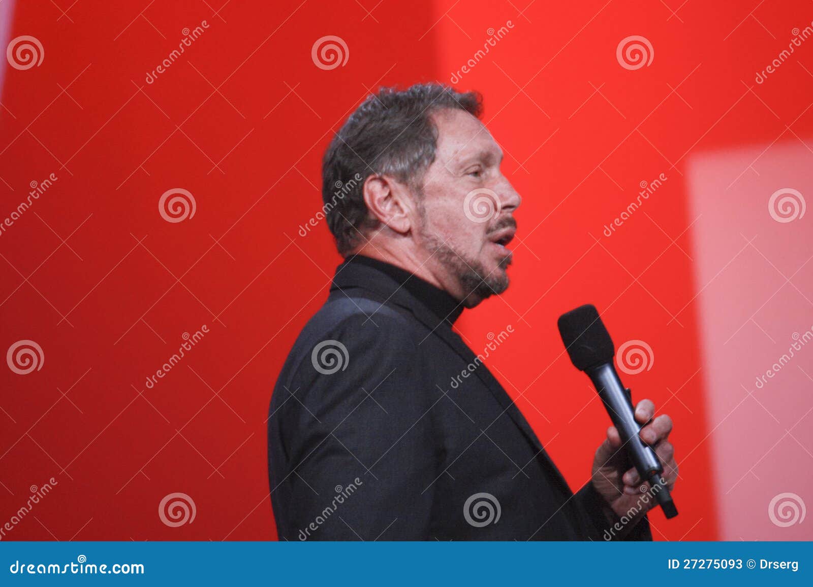 CEO of Oracle Larry Ellison Editorial Stock Photo - Image of speech ...