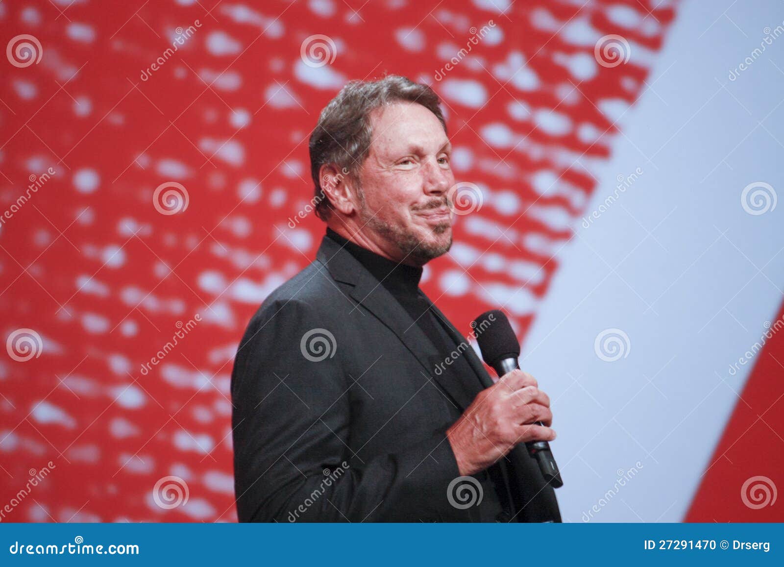 CEO of Oracle Larry Ellison Editorial Image - Image of coat, moscone ...