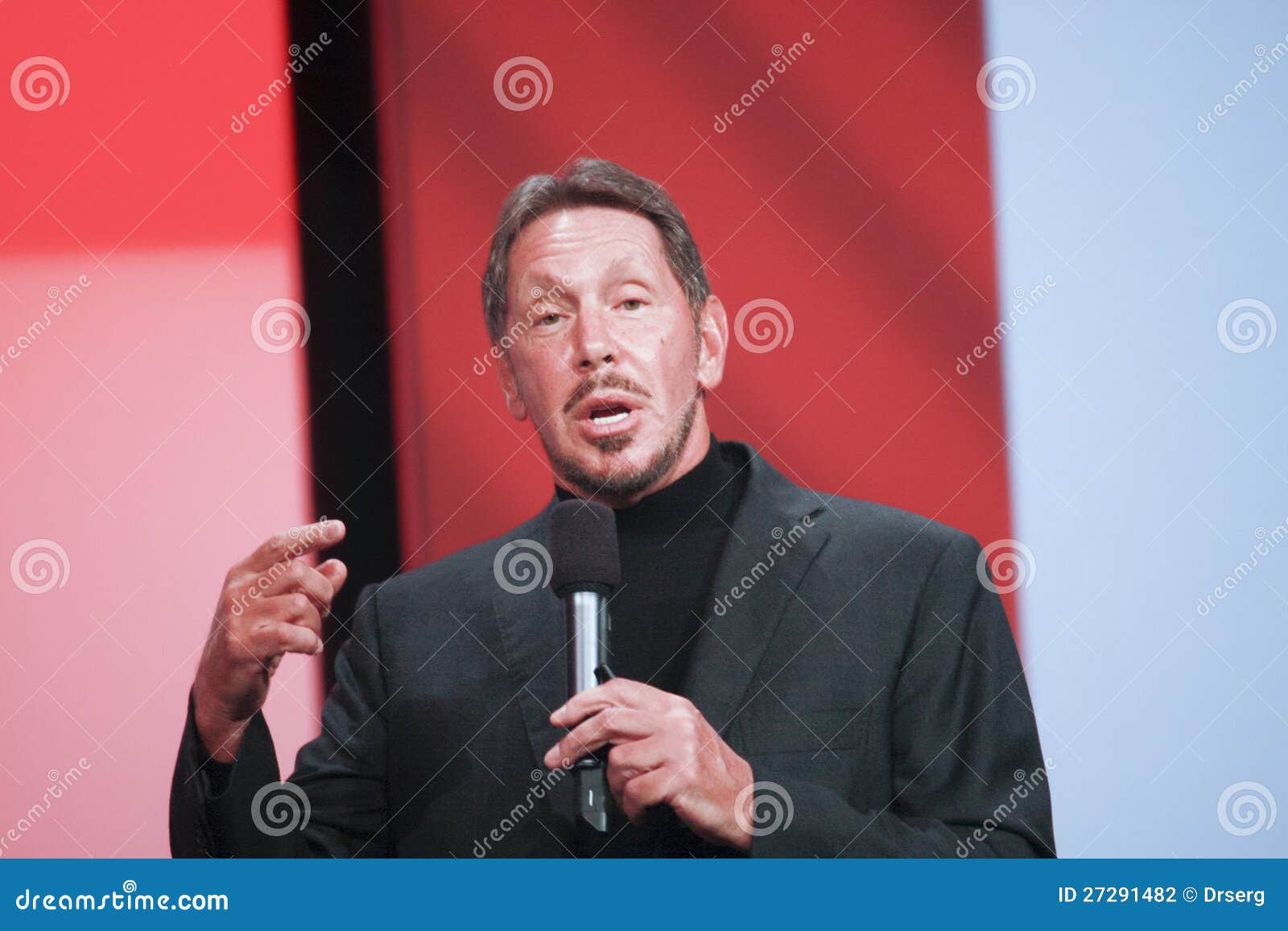 CEO of Oracle Larry Ellison Editorial Photography - Image of sweater ...