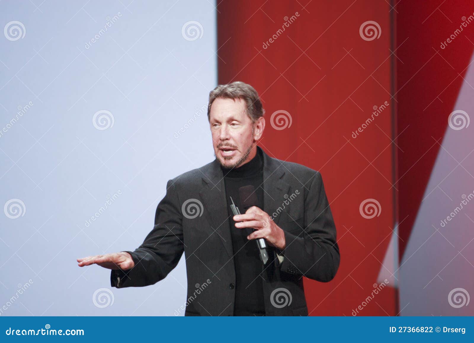 CEO of Oracle Larry Ellison Editorial Photography - Image of openworld ...