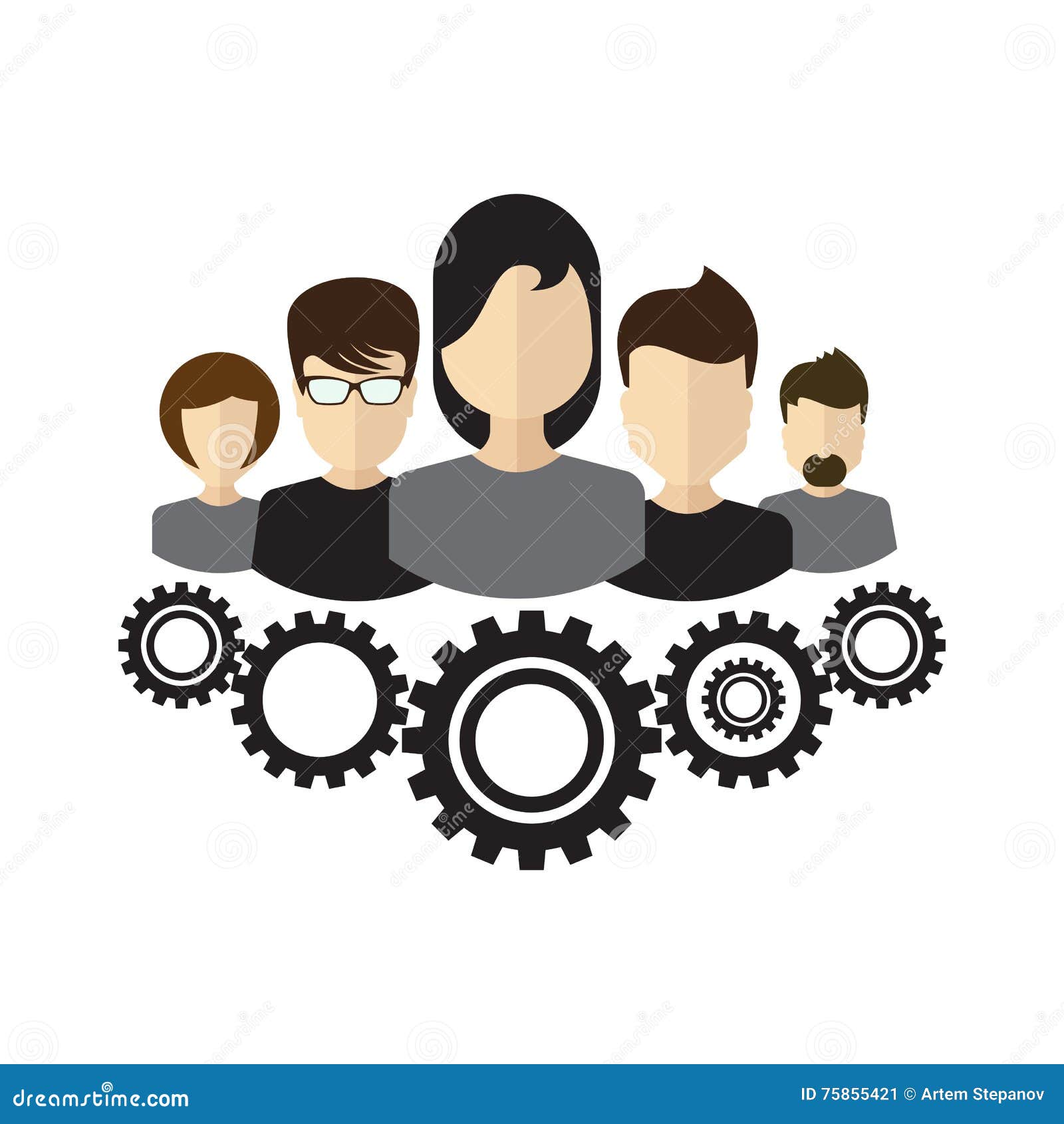Ceo pictogram vector illustratie. Illustration of pictogram - 75855421