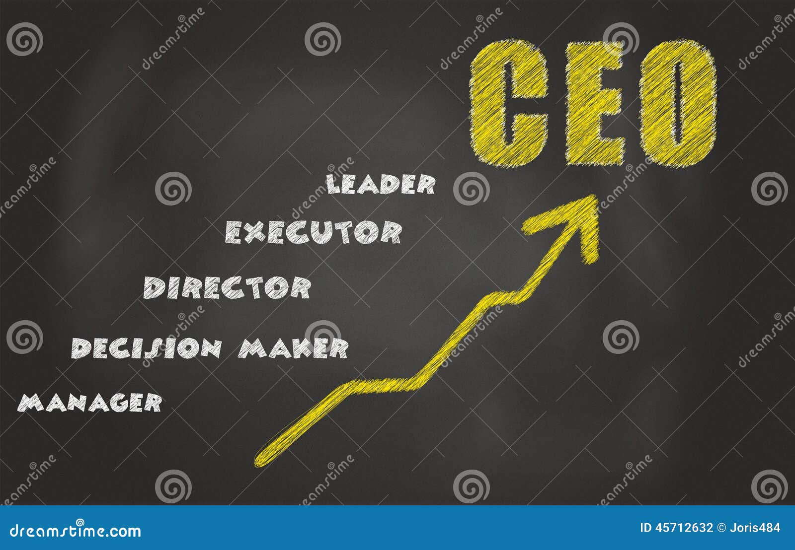 CEO stock illustration. Illustration of reach, creative - 45712632