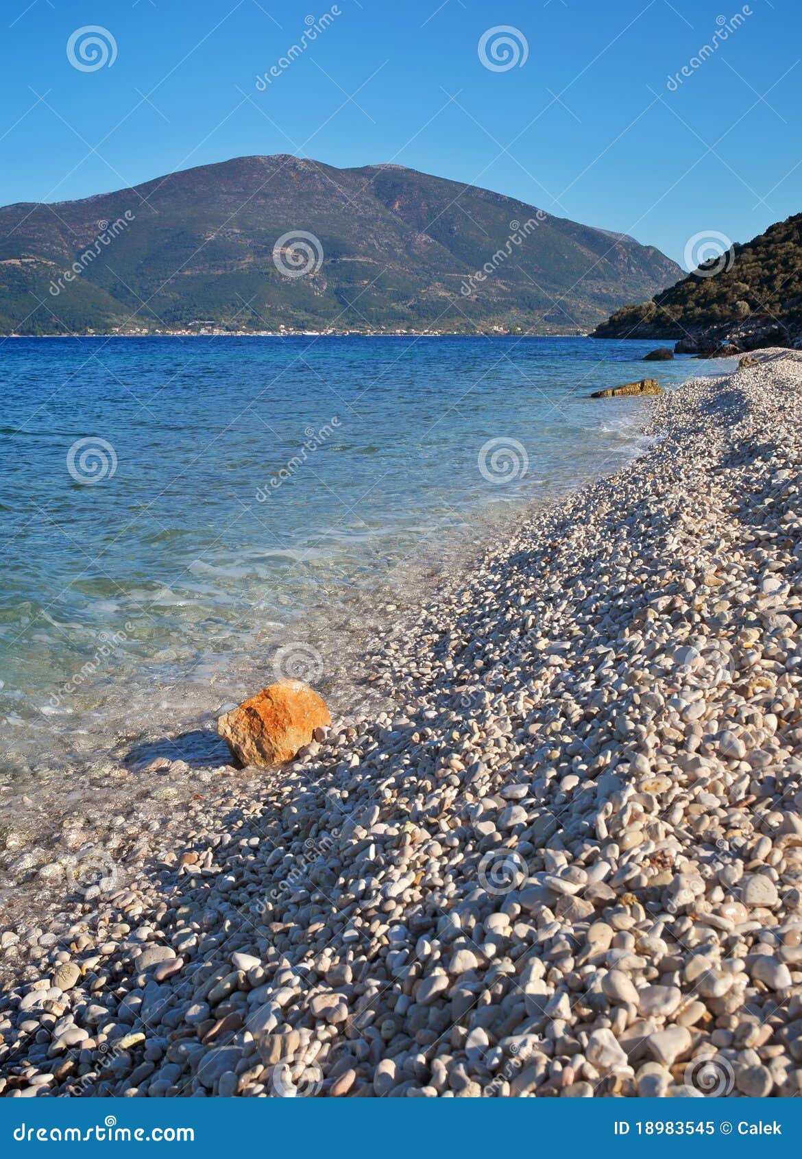Cephalonia stock image. Image of greece, orange, beautiful - 18983545