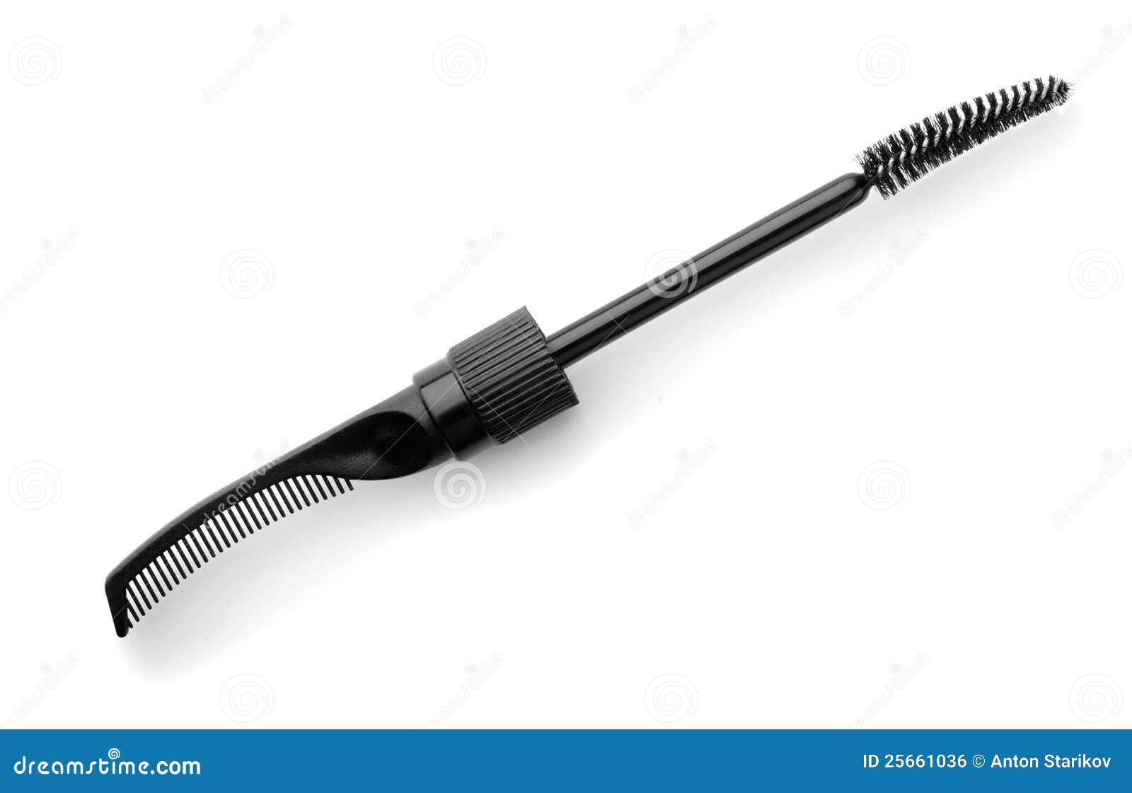 Cepillo de la ceja foto de archivo. Imagen de negro, personal - 25661036