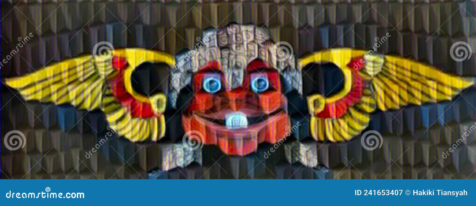 Cepot wayang art ilustração stock. Ilustração de jogos - 241653407