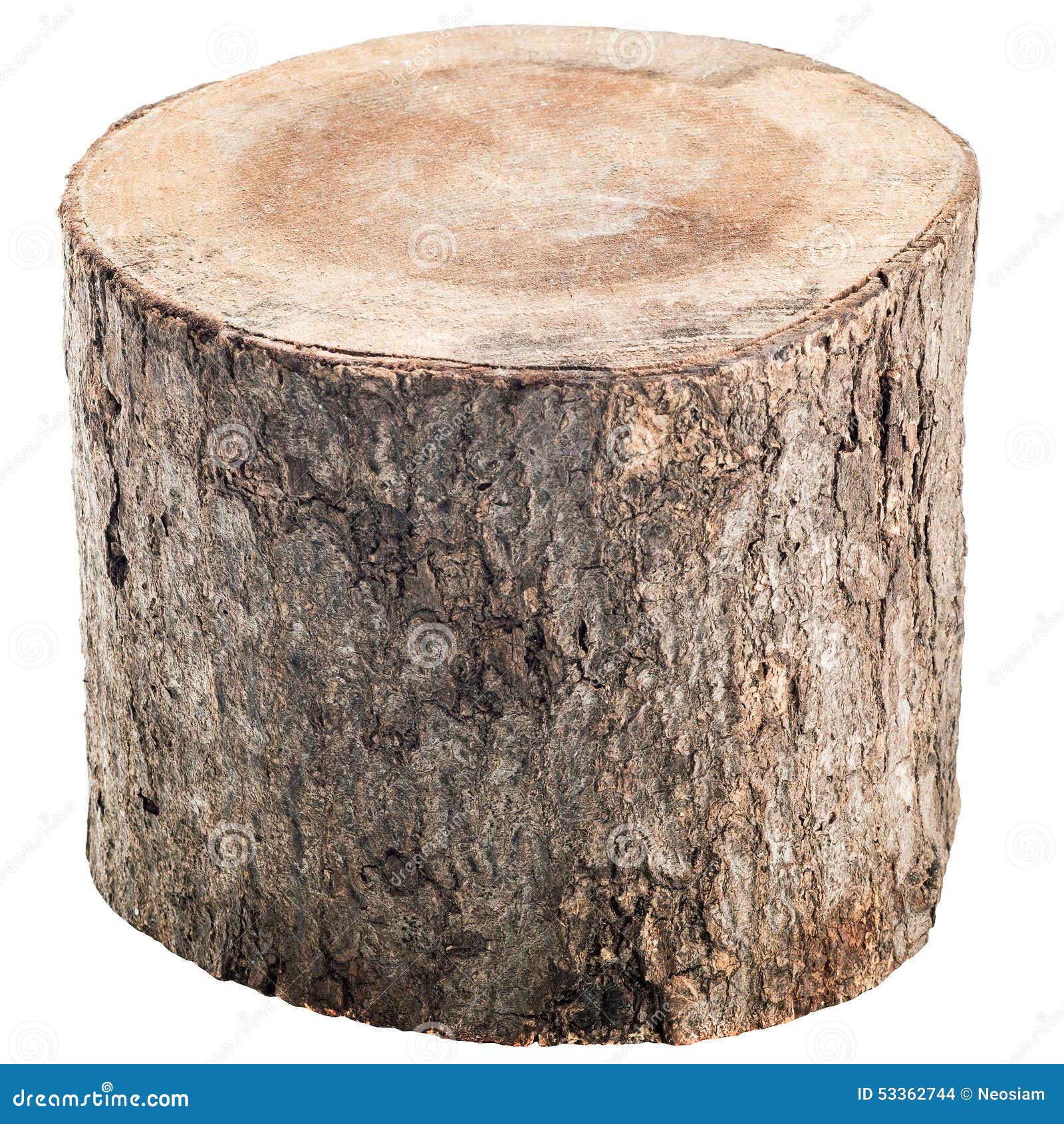 Ceppo di legno fotografia stock. Immagine di parte, isolato - 53362744