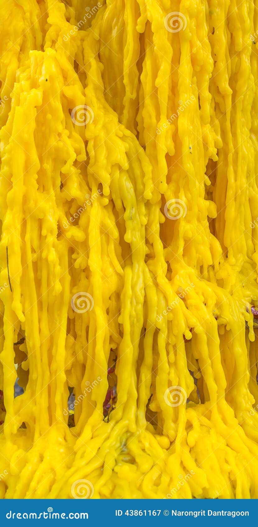 Cera Da Vela Derretida No Tijolo Imagem de Stock - Imagem de queimadura ...