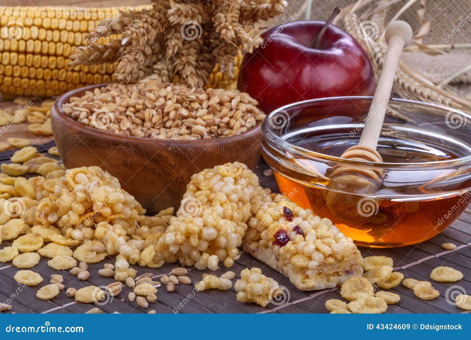 Ceral protein bars stock image. Image of healthy, meal - 43424609