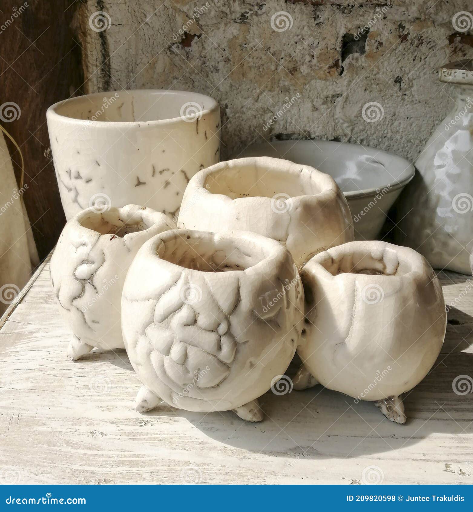 Ceramic art stock photo. Image of industry, handmade - 209820598