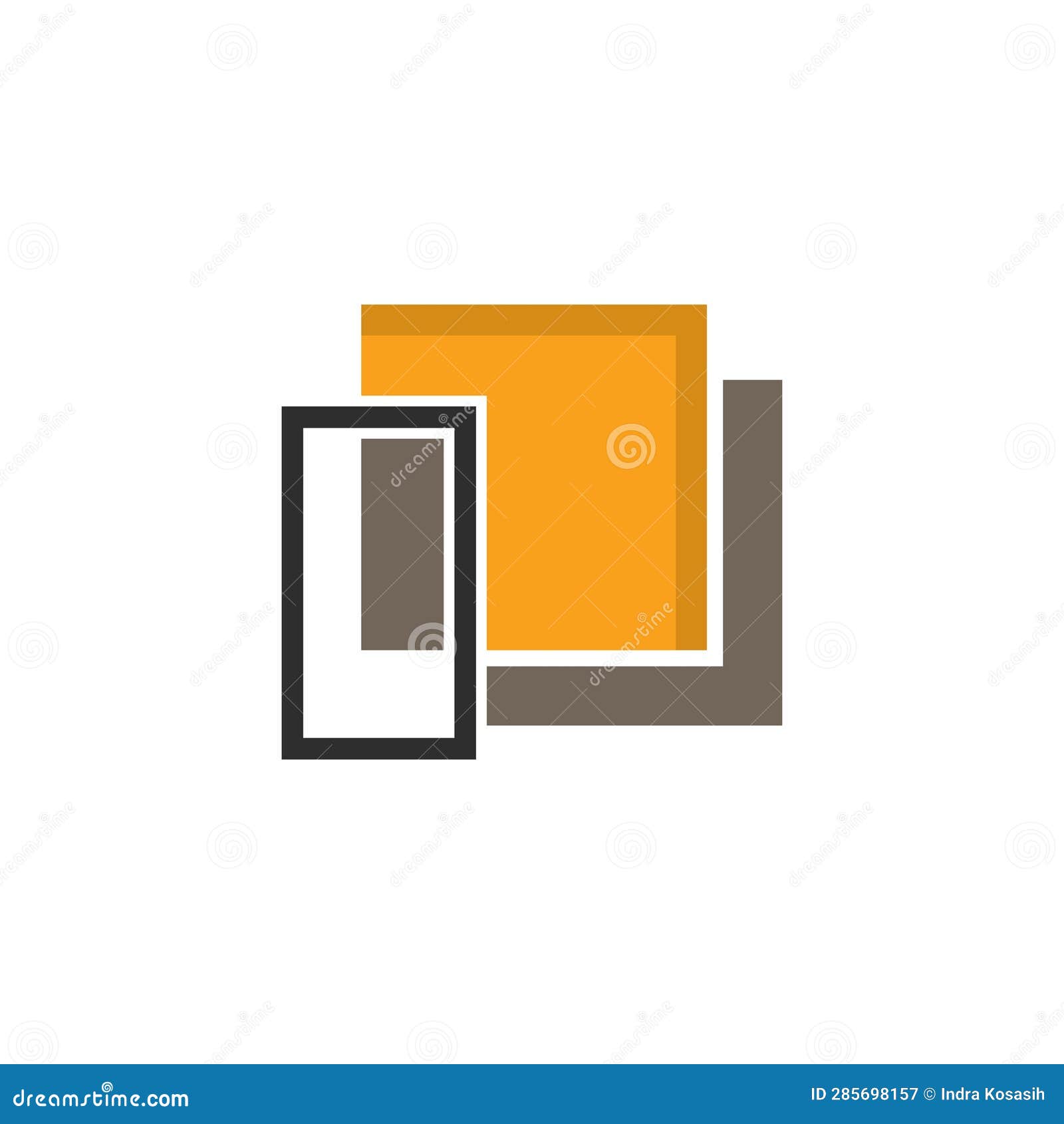 Ceramic Art Tile Logo Vector Icon Illustration Stock Vector ...