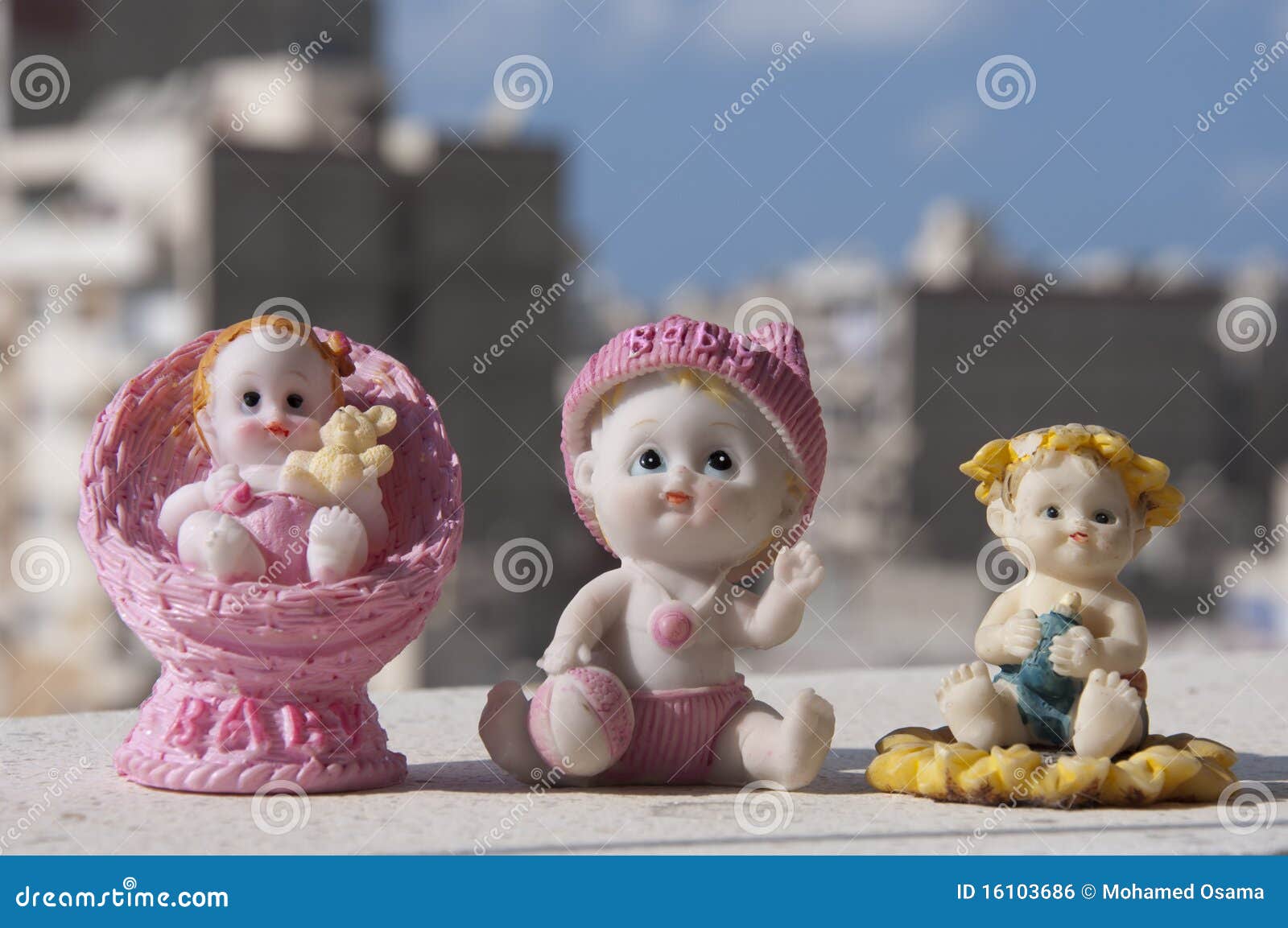 Ceramic Baby Statue Decorative Souvenir Stock Photo - Image of ceramics ...