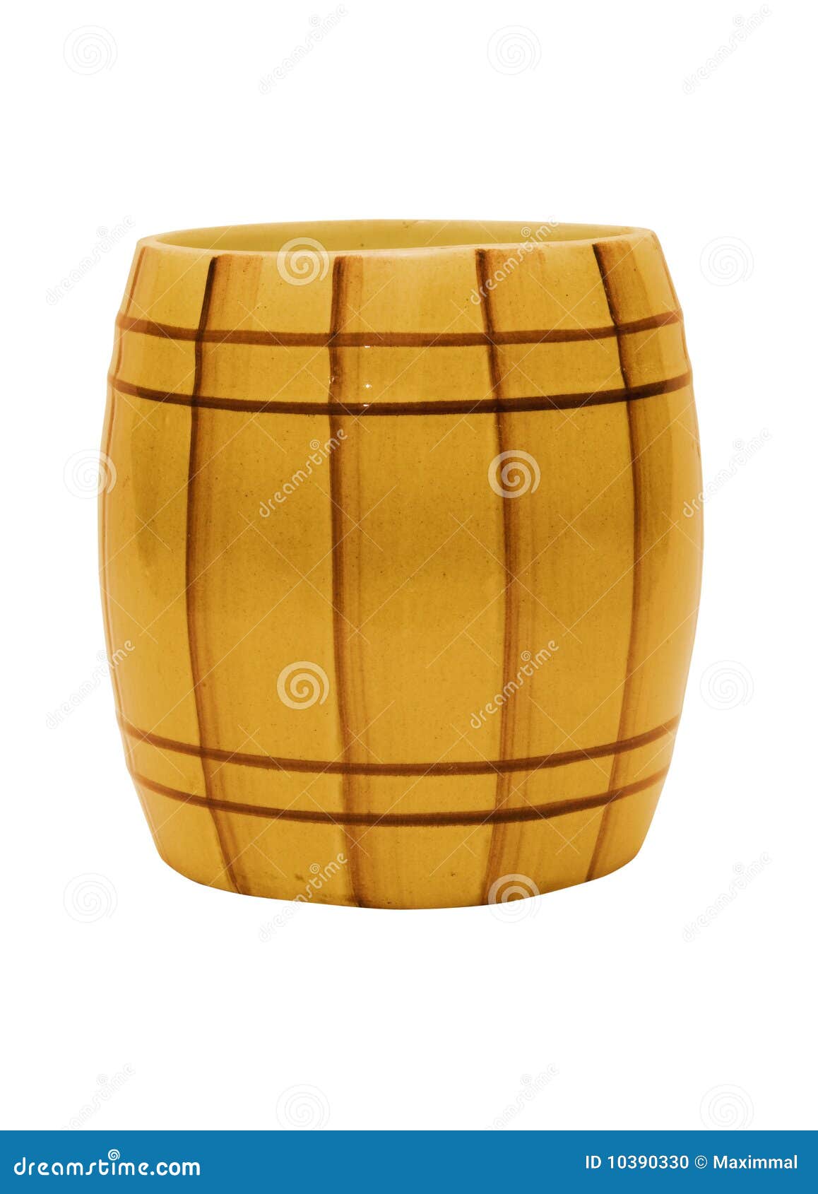 Ceramic barrel stock photo. Image of traditional, pottery - 10390330
