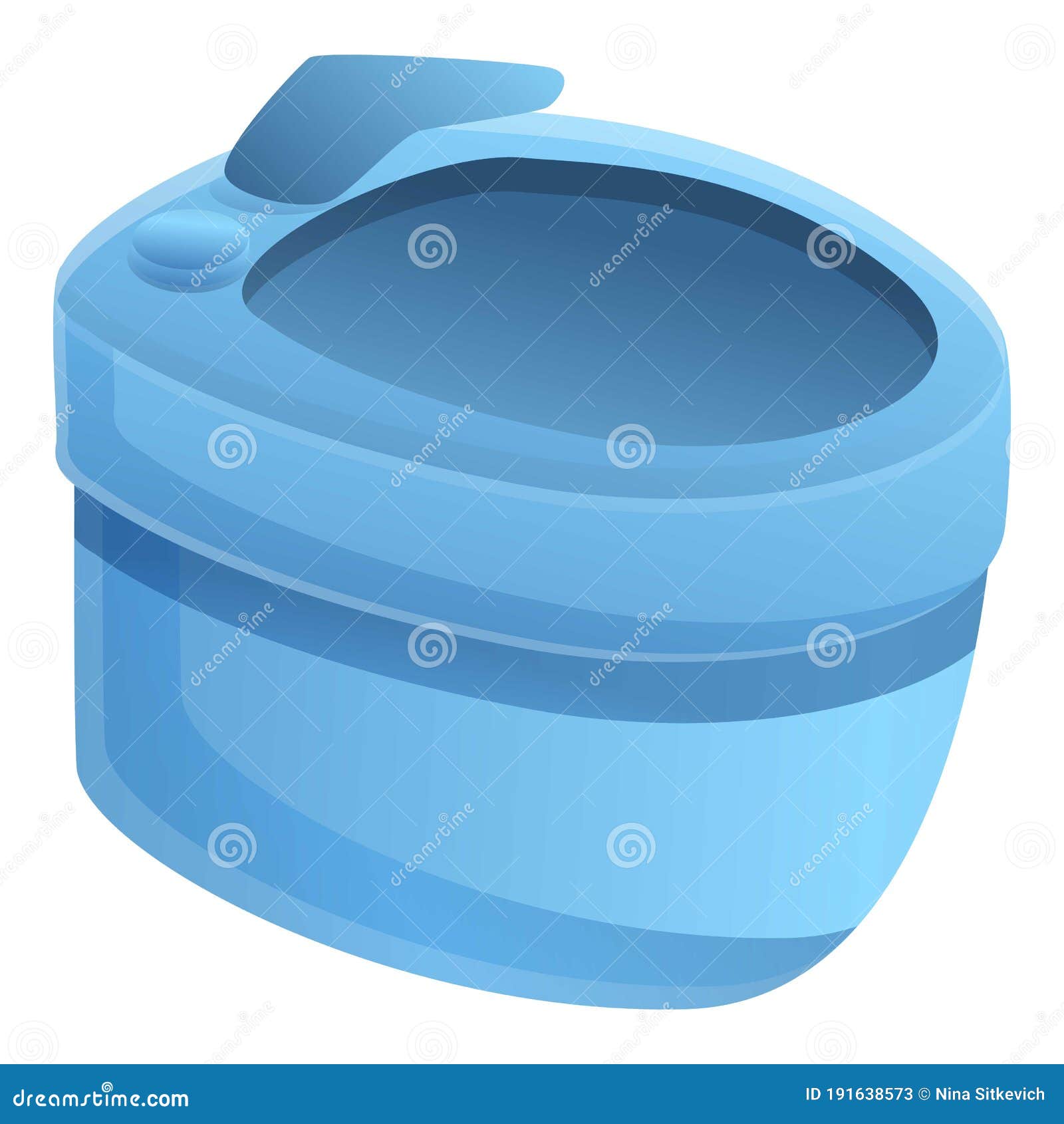Ceramic Bidet Icon, Cartoon Style Stock Vector - Illustration of ...
