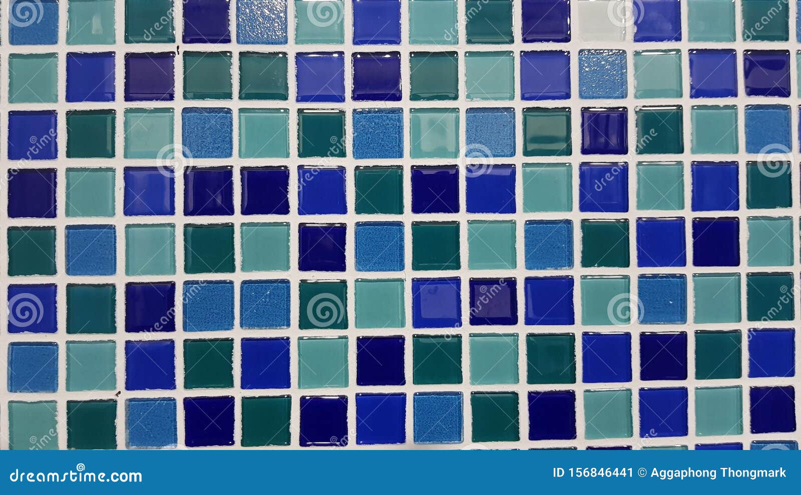 Ceramic Blue Block Wallpaper Texture Stock Image - Image of pattern ...