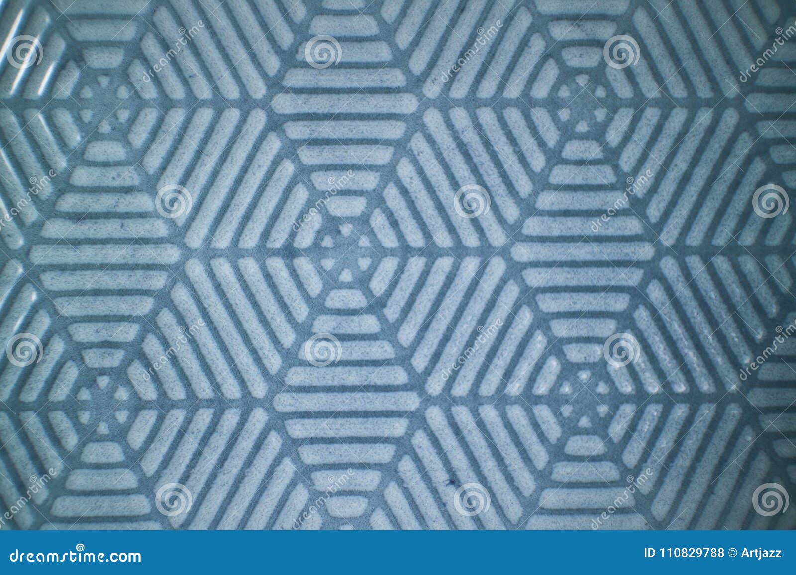 Ceramic Blue Tiles with Decorative Pattern Stock Photo - Image of ...