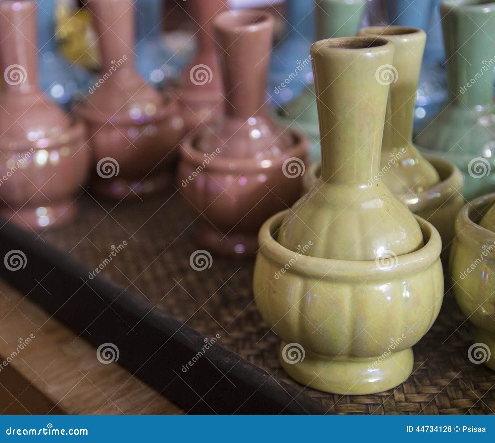 Ceramic Bottle for Libation Ceremony Stock Photo - Image of libation ...