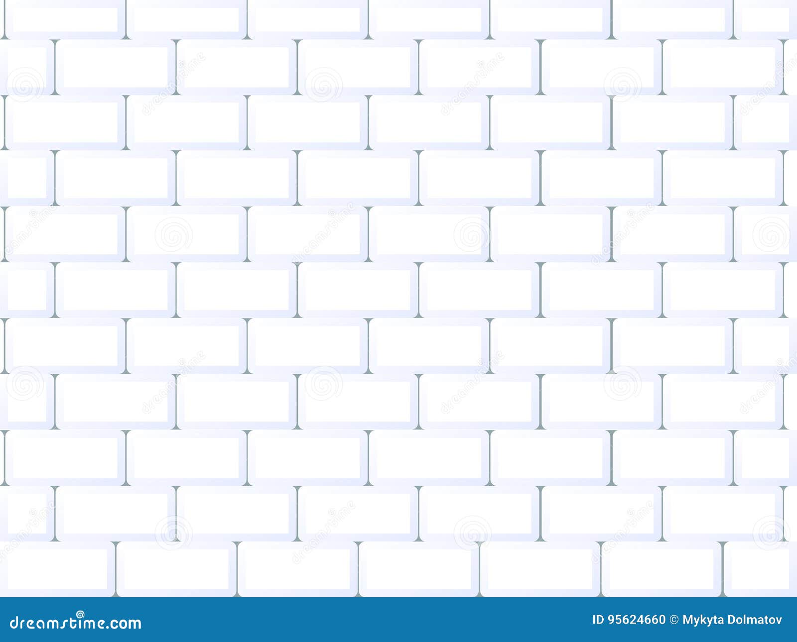 Ceramic Brick Tile Wall. Vector Illustration. Stock Illustration ...