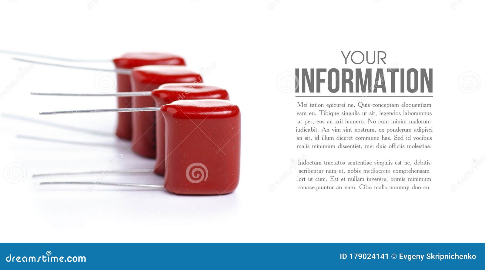 Red Ceramic Capacitor Royalty-Free Stock Image | CartoonDealer.com ...