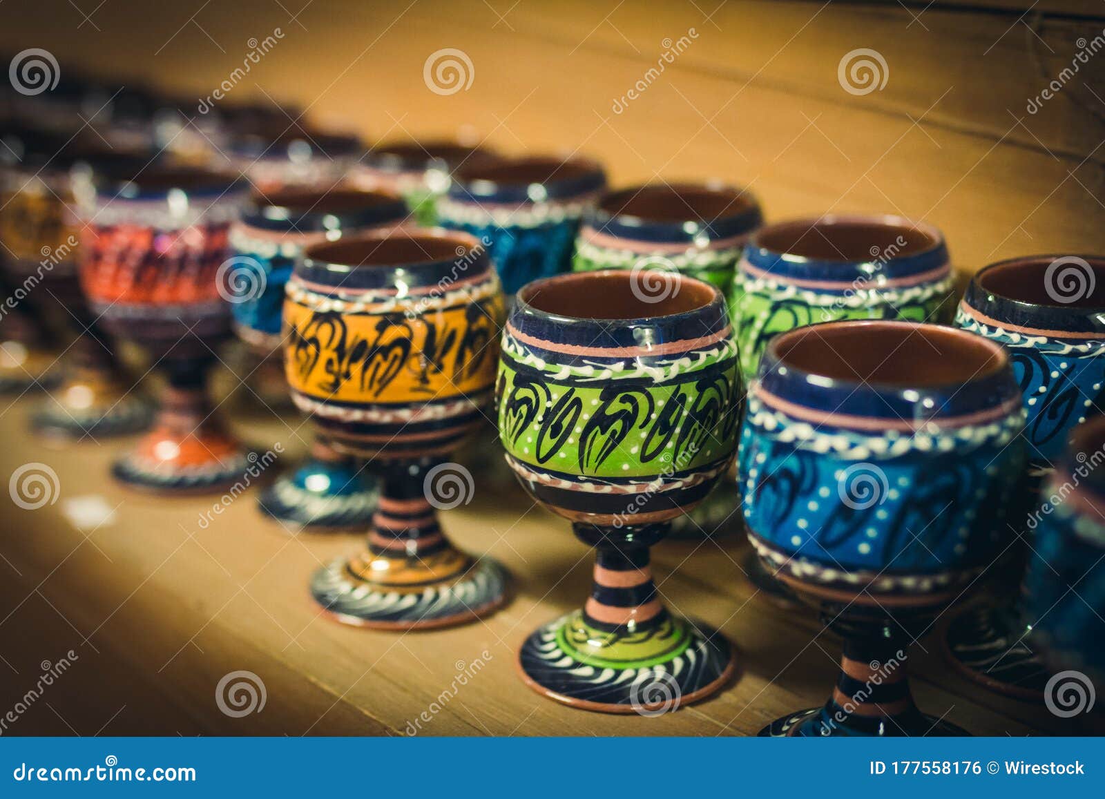 Ceramic craftwork stock photo. Image of crafwork, handmade - 177558176