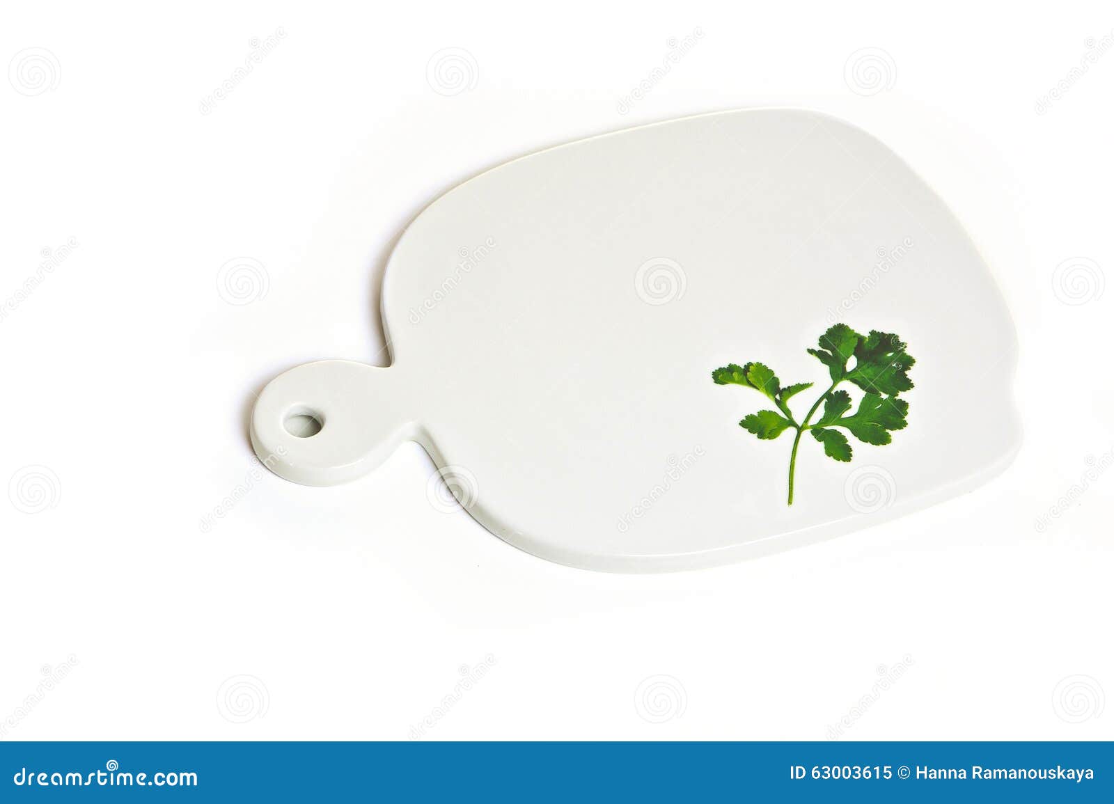 Ceramic Cutting Board on a White Background Stock Image - Image of ...